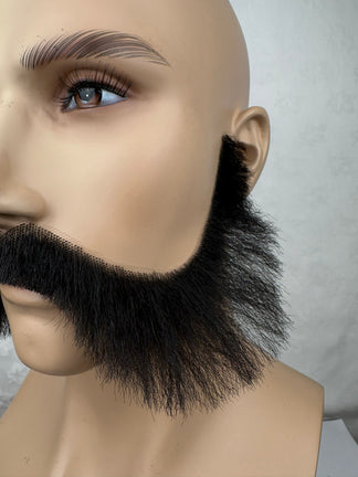 Mutton Chops Theatrical Beard & Moustache | Realistic Stage Facial Hair ...